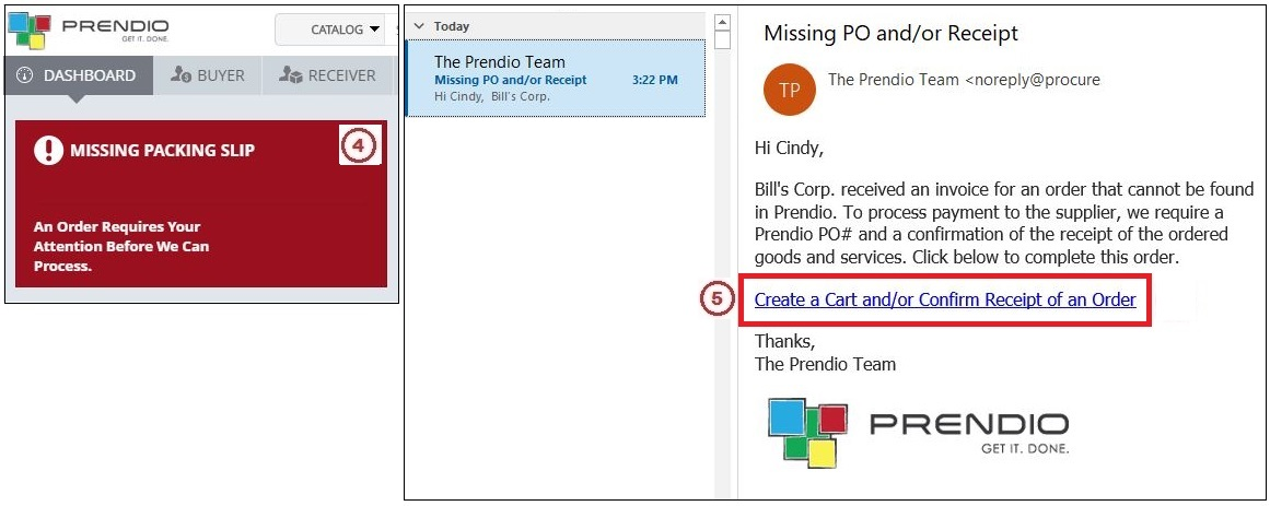 Understanding Missing PO And Packing Slip Proxy Requests